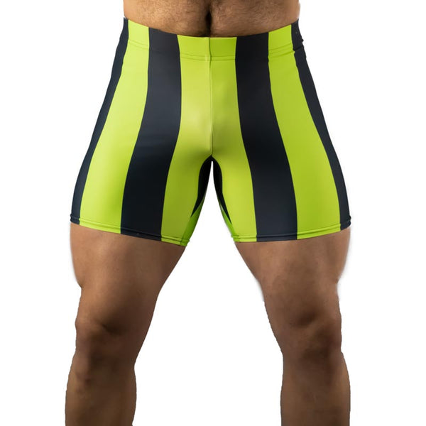 Kiwi Spandex Shorts - LED Queens